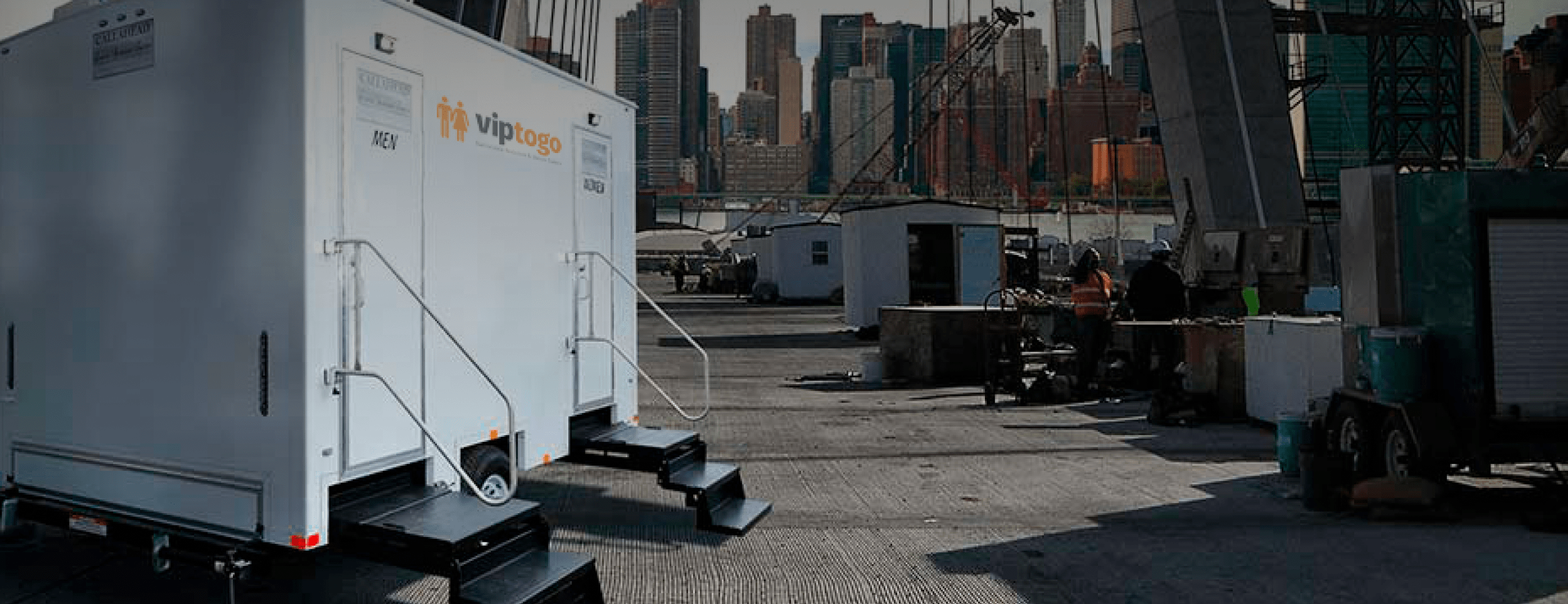 Construction Restroom Trailer