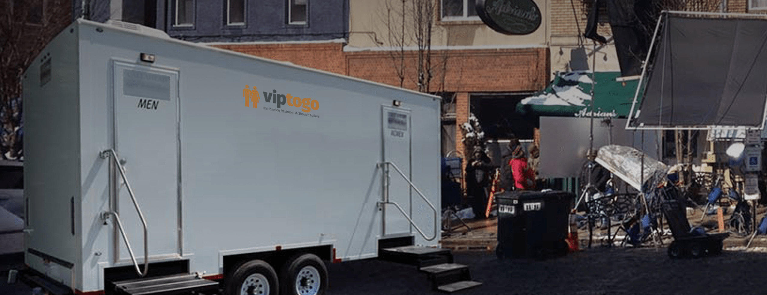 Luxury Restroom Trailers For TV & Movie Sets