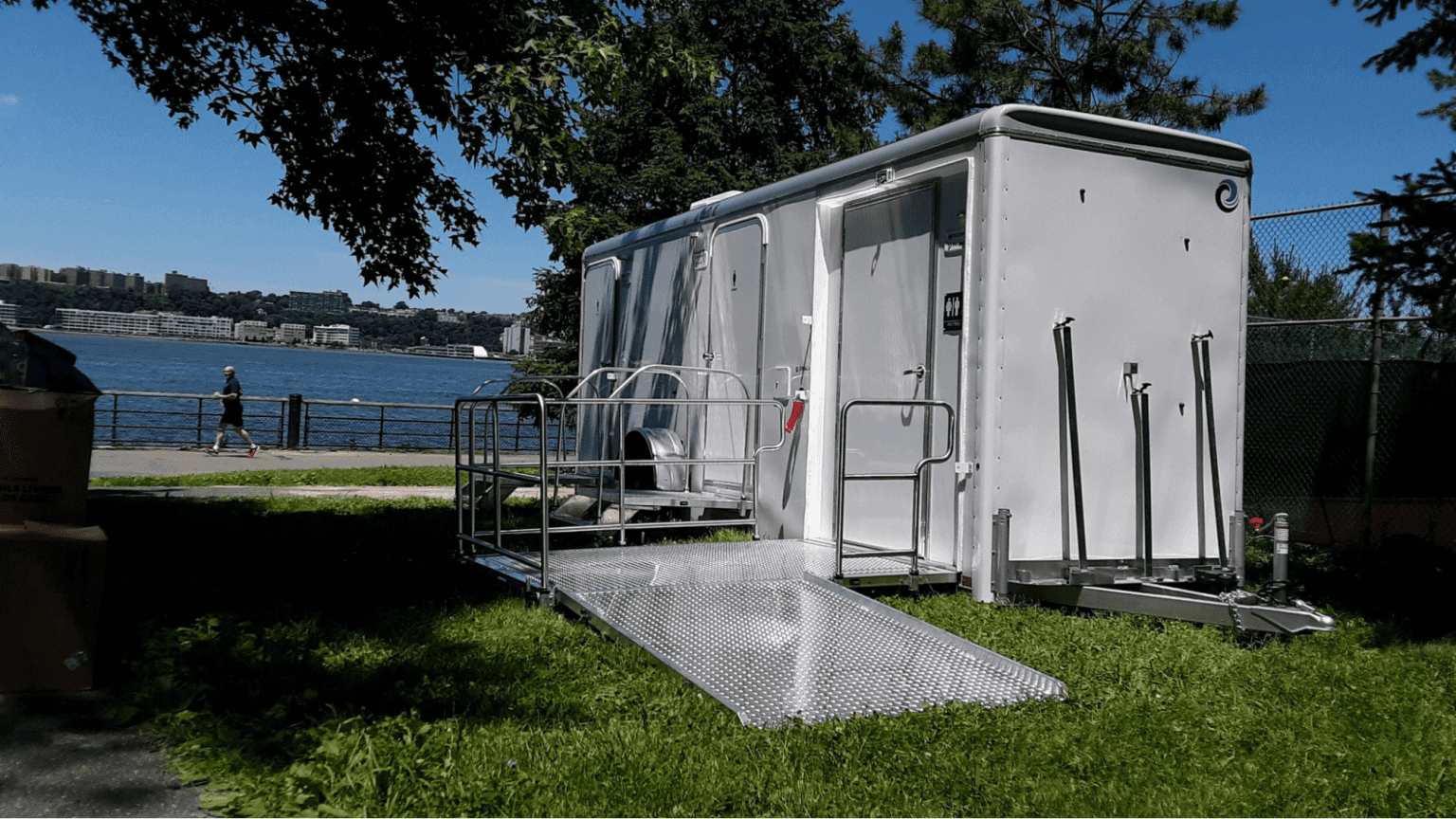 Guide to Renting an ADA Single Restroom Shower Trailer Combo